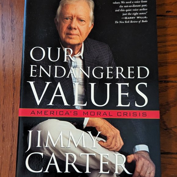 Simon & Schuster | Office | Jimmy Carter Our Endangered Values Americas ...